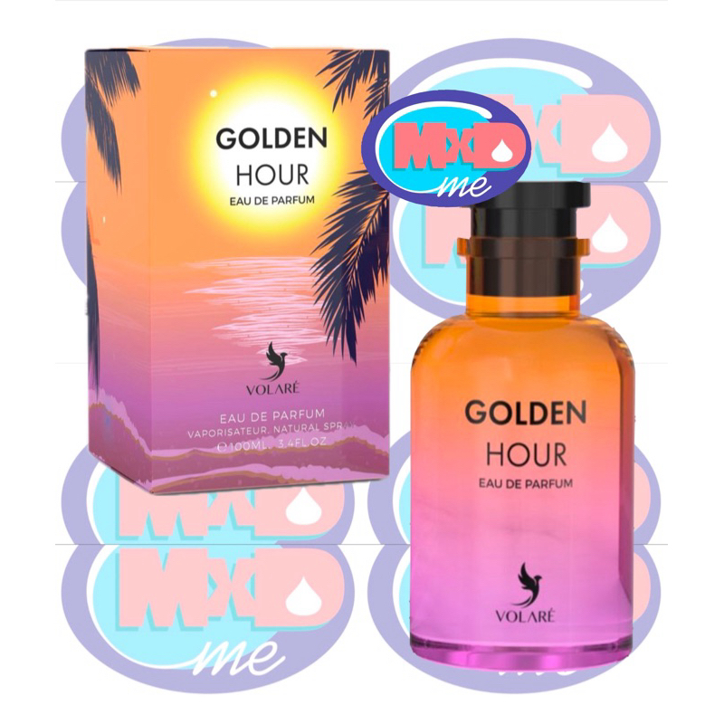 MXD ME VOLARE GOLDEN HOUR 100ml EDP | Shopee Philippines