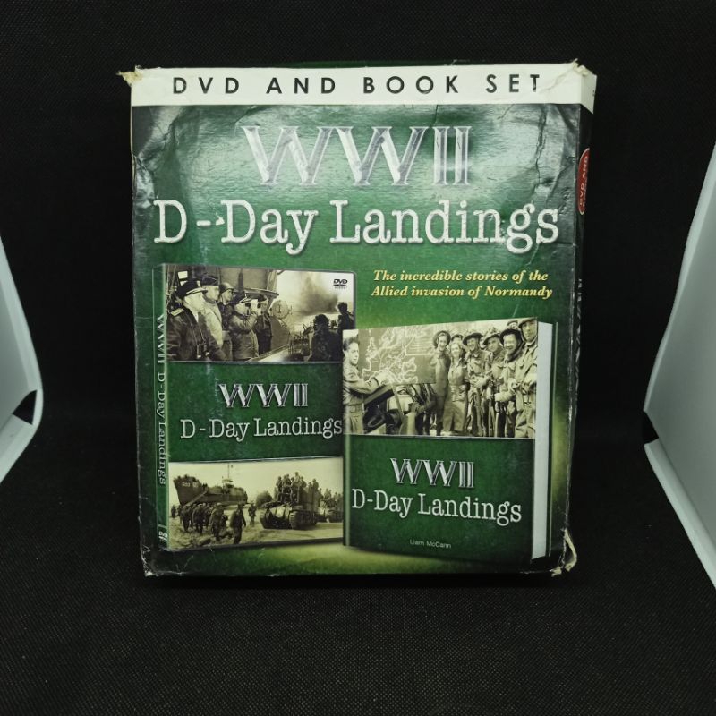 WW II D-Day Landings DVD and Books Set from UK A450 | Shopee Philippines