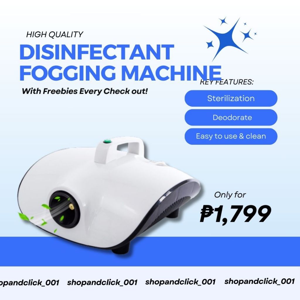 Disinfectant Fogging Machine Nano Fog Smoke Air Purifier High Quality ...