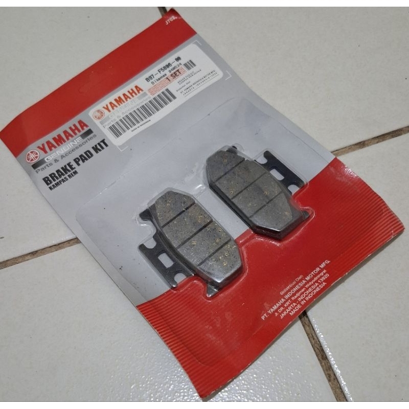 R15 V3 -Genuine Yamaha Brake pad rear Set for R15 V.3 XSR155 MT15 ...
