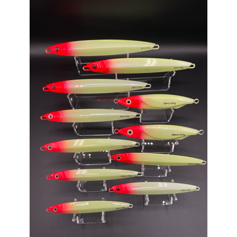 Jigpoy Green Dragon Jig Deep Waters 40g, 60g, 80g, 100g, 120g, 150, 200g, 250, 300g, 400g 500g ...