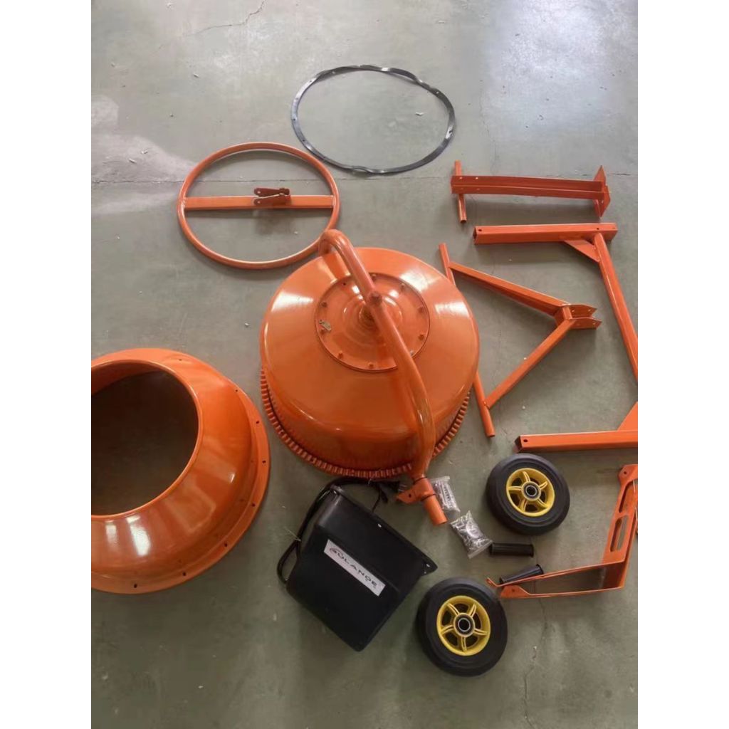 70-240L Electric Concrete Mixer Saturn Half bagger Concrete / Cement ...