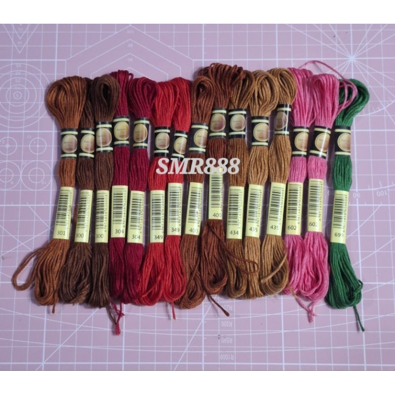 SMR Cross Stitch Thread/Embroidery Thread/SOLD PER PIECE/Cross Stitch ...