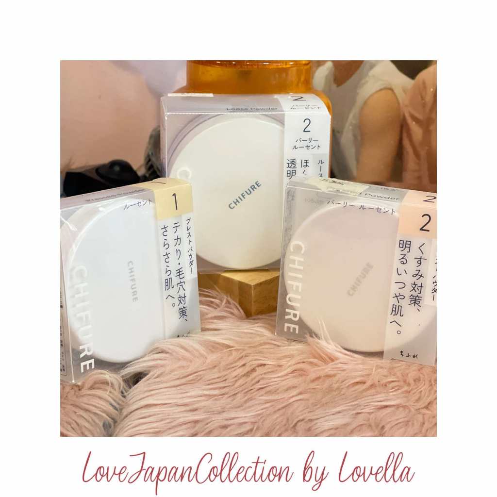 CHIFURE PRESSED & LOOSED POWDER TO STRENGTHEN MAKE-UP DURABILITY ...