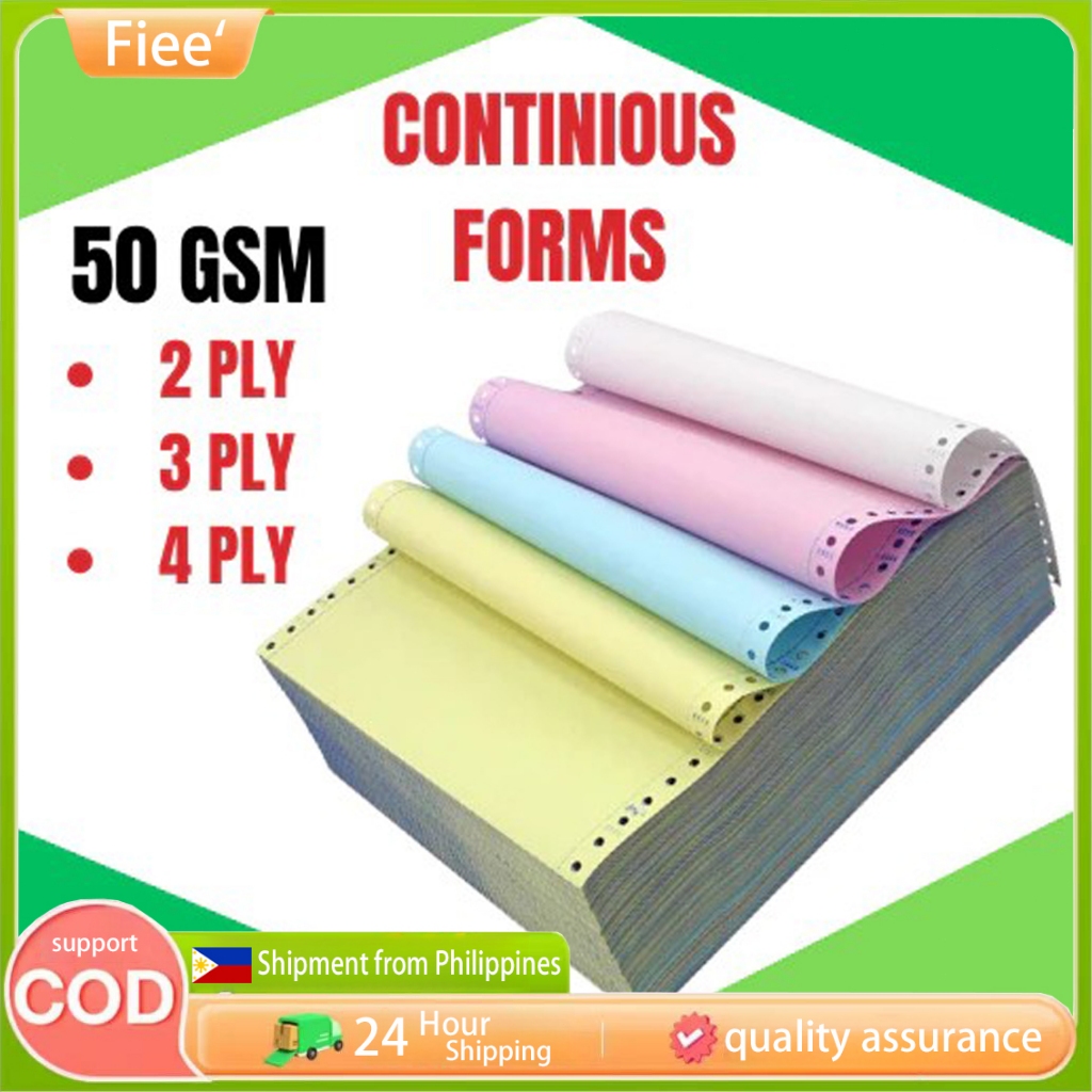 2/3/4 PLY continuous forms computer printing carbonless 9.5"*11"/9.5"*5 ...