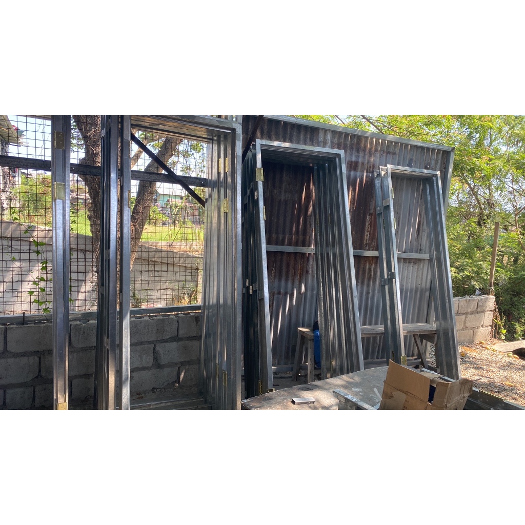 Steel Door Jamb in Assorted Sizes 60, 70, 80 & 90 2x4 | Shopee Philippines