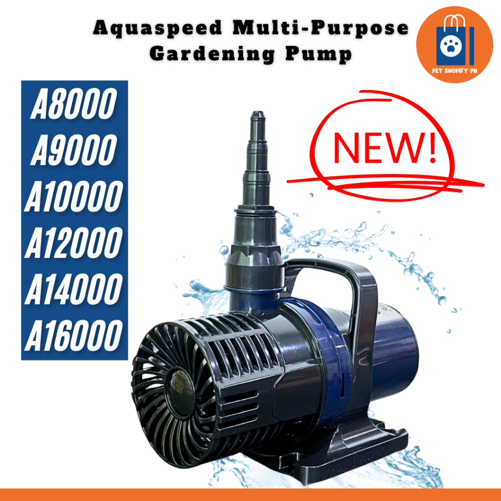 Aquaspeed Multi-Purpose Gardening Pump Amphibious Pump 135W 140W 160W 180W 200W 220W | Shopee ...