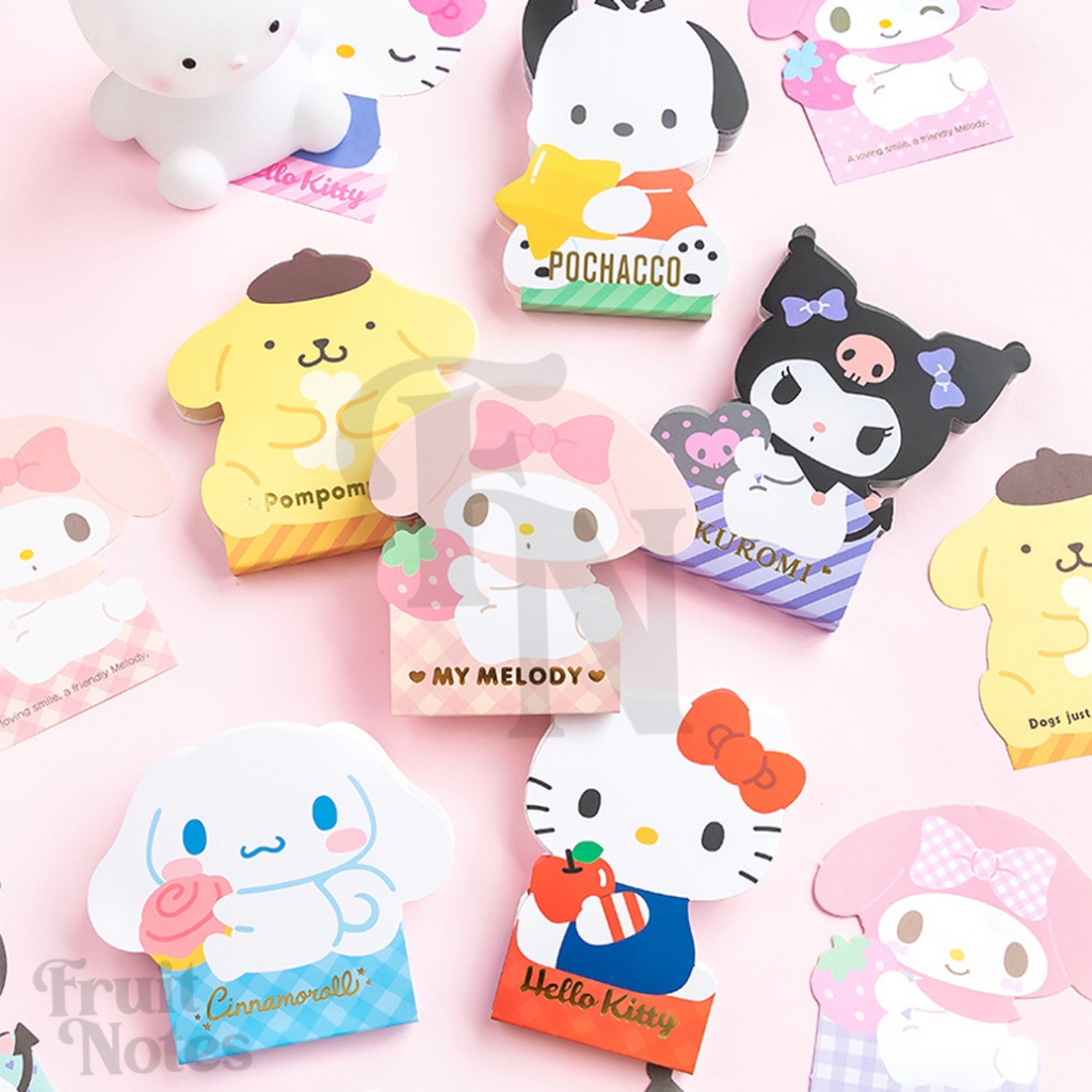 SN439 84 sheets Sanrio Themed Tear off Notepad | Shopee Philippines