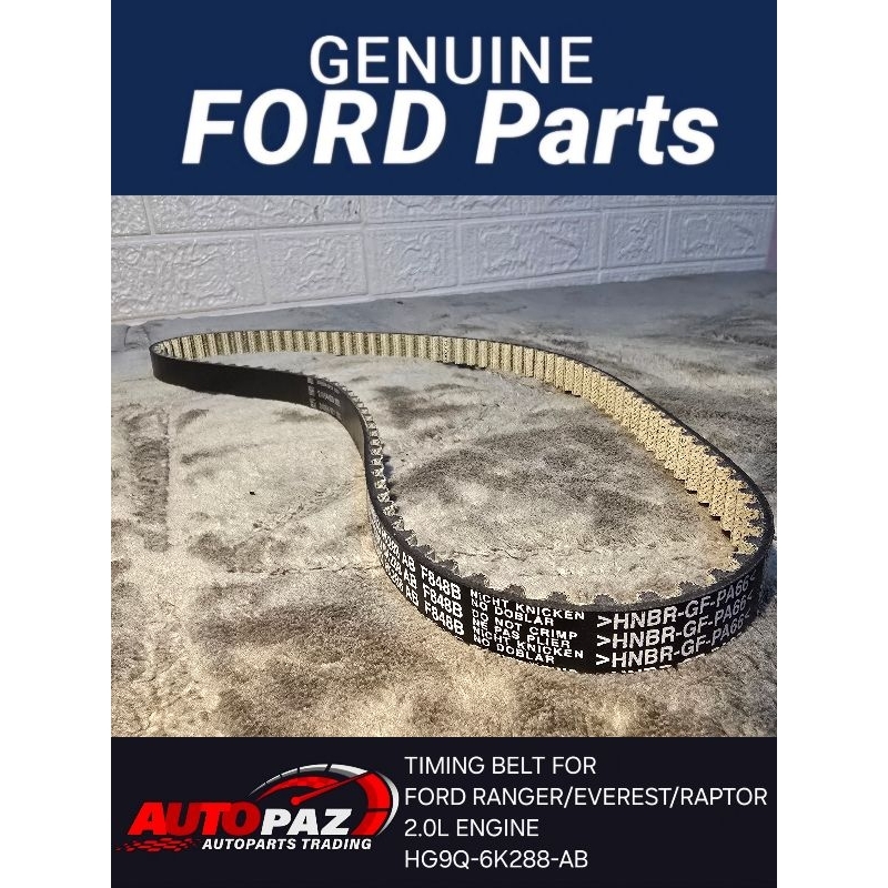 (HG9Q-6K288-AB) TIMING BELT FOR FORD RANGER/EVEREST/RAPTOR 2.0L ENGINE ...
