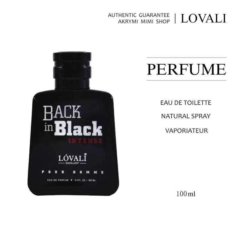 LOVALI | BACK IN BLACK INTENSE 100ml PERFUME FOR MEN | Shopee Philippines