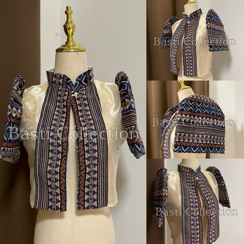 MODERN FILIPIÑIANA ETHNIC BOLERO | Shopee Philippines