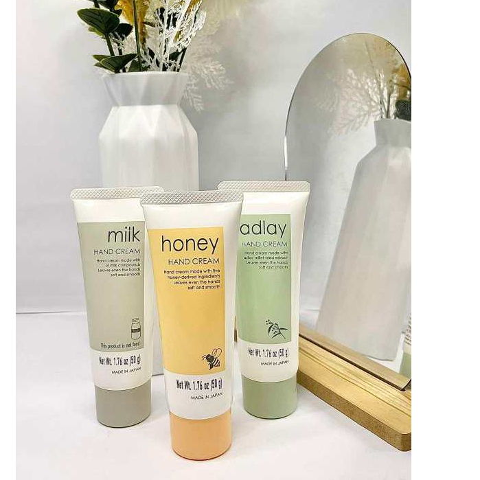 HAND CREAM DAISO JAPAN ADLAY, MILK & HONEY FORMULA | Shopee Philippines