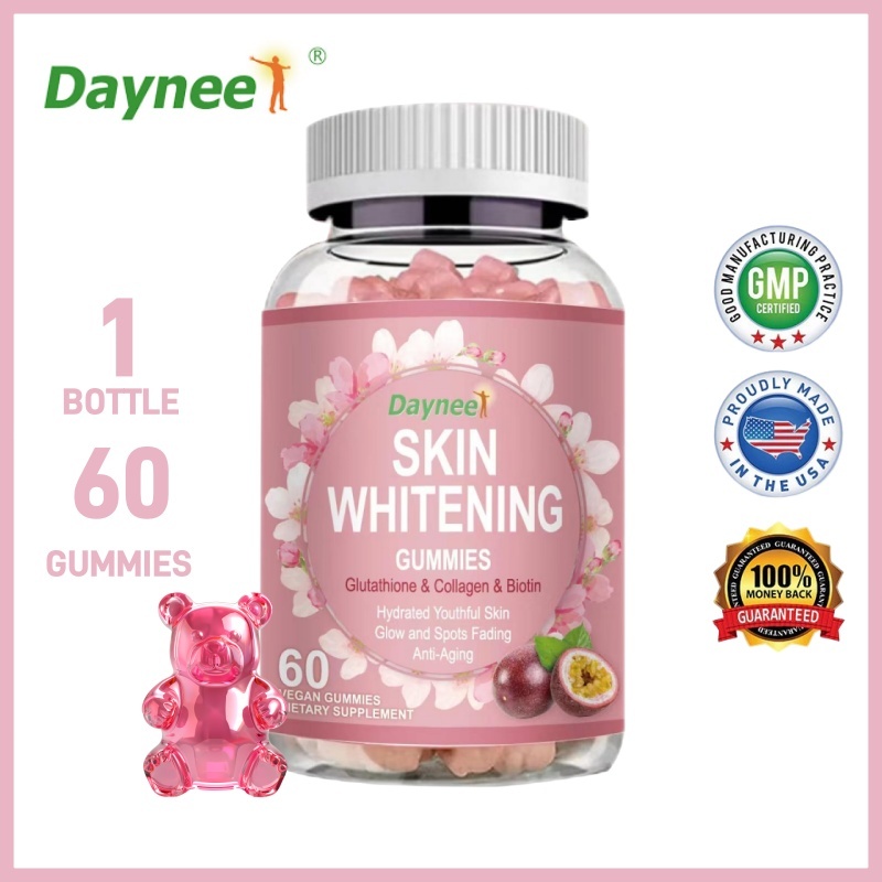 Daynee Glutathione Gummies Powerful Antioxidant, Promote Hydrated Skin ...