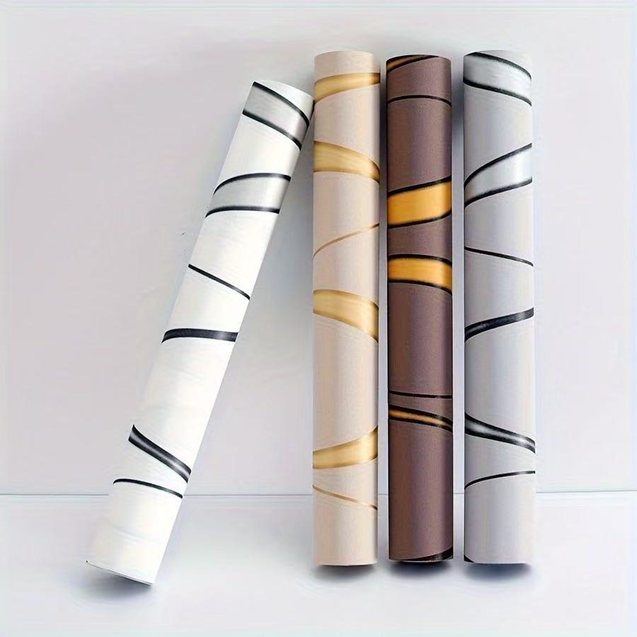 BHW Wallpaper PVC Waterproof Self-Adhesive Wall Paper Sticker ...