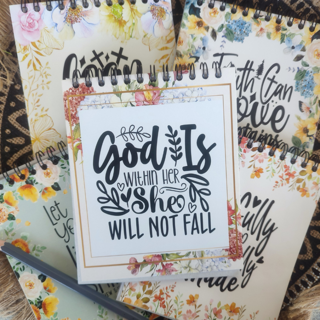 BIBLE VERSE SPRING NOTEPAD | Shopee Philippines