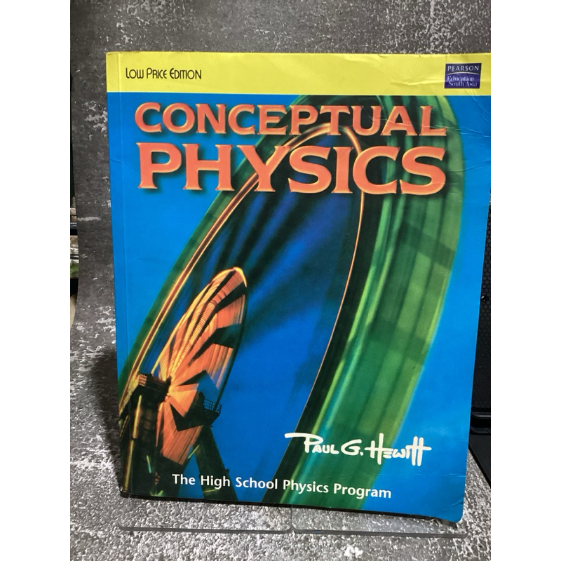CONCEPTUAL PHYSICS (The High School Physics Program) | Shopee Philippines