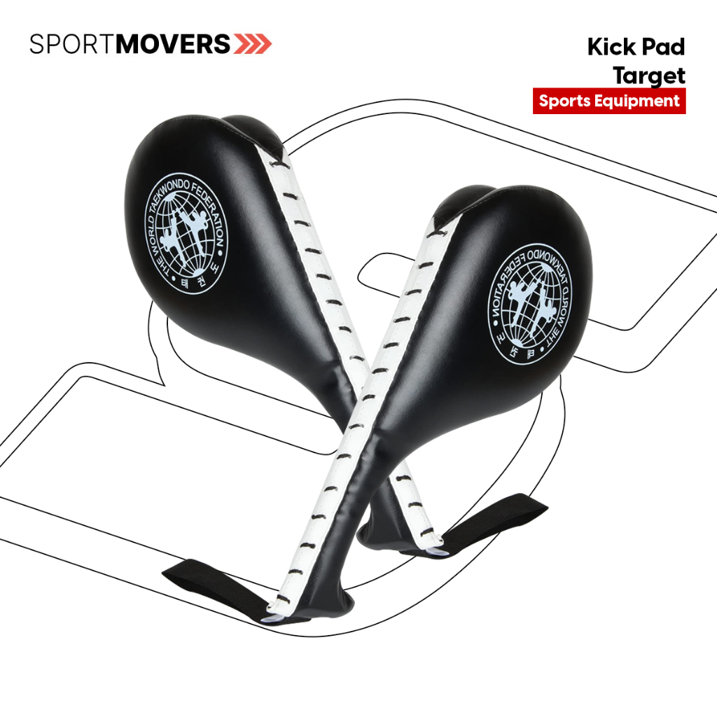 Taekwondo Kick Pad Foot Target Karate Punching boxing Martial Arts ...