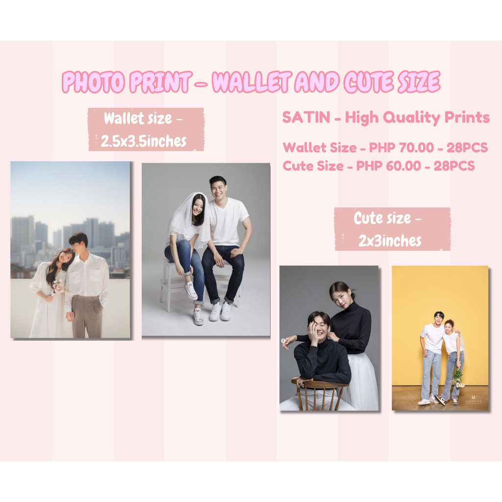 Affordable Photo Printing High Quality - Wallet Size and Cute Size ...