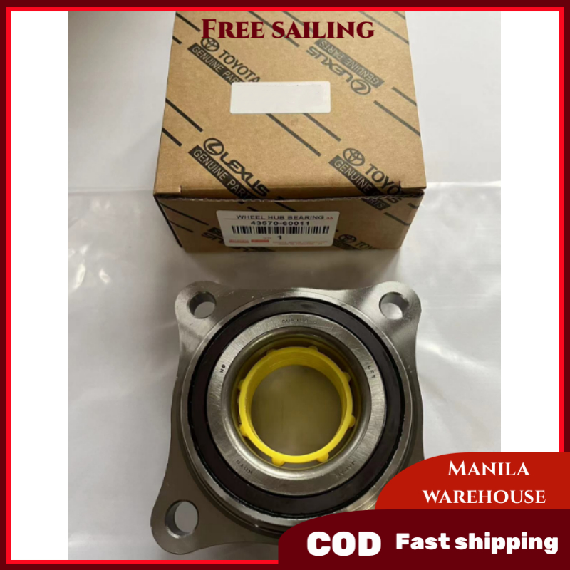 Wheel Hub Bearing Toyota Fortuner / HiLux 2016-2022 (FRONT) 90366-T0061 ...