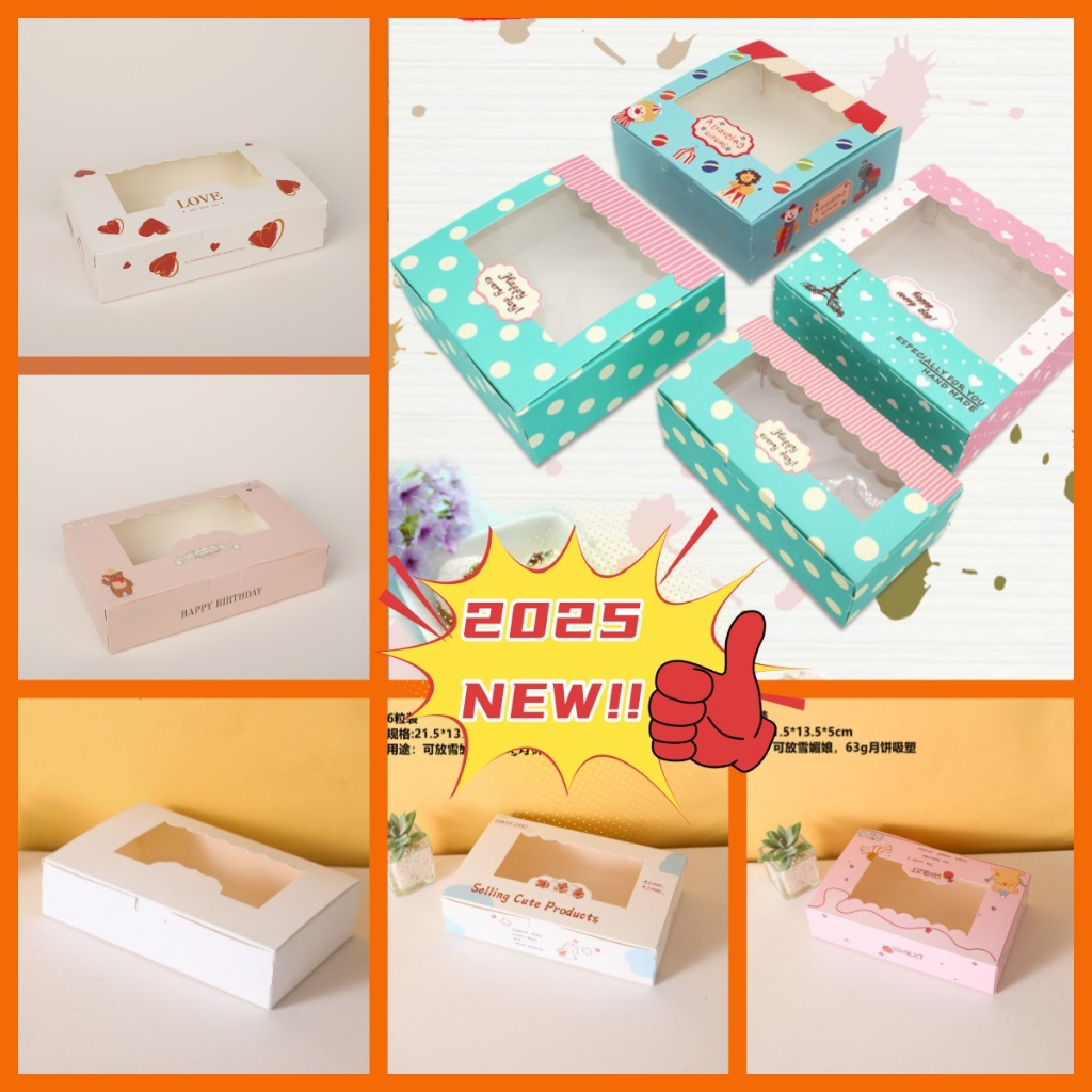 Cake Box Packaging S/M/L cupcakes boxes Wedding/Birthday home party ...