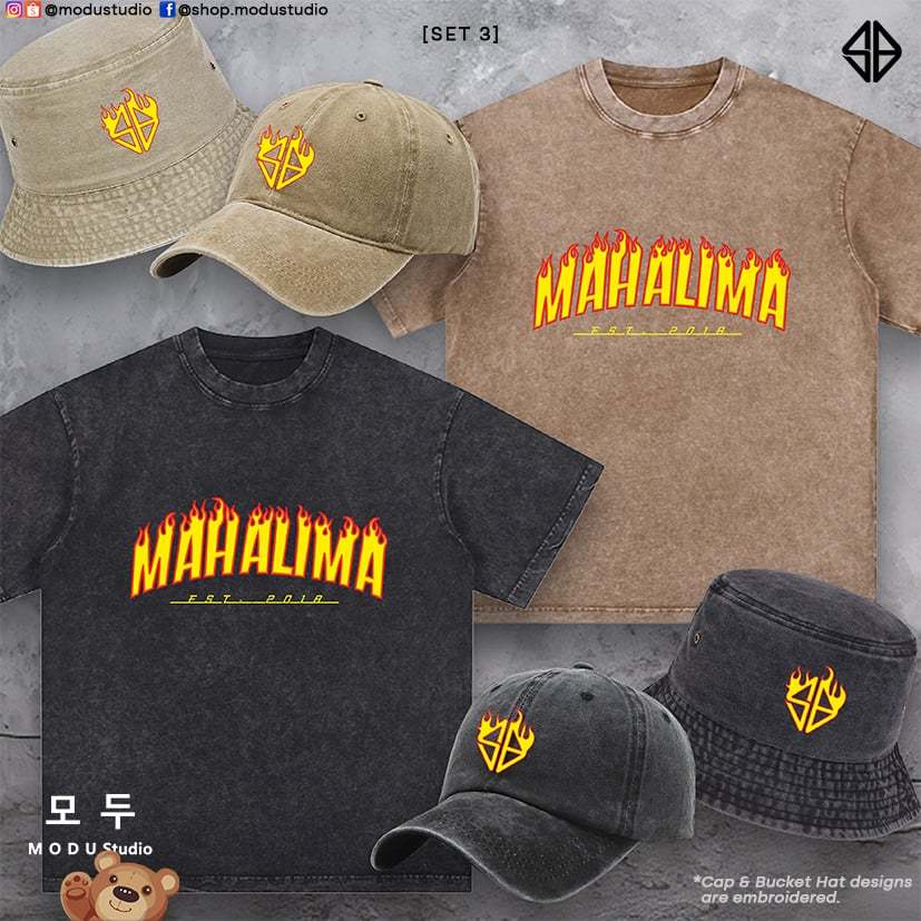 [SB19] 'MAHALIMA' Washed T-shirt & Cap Set 1 (3XL) | Shopee Philippines