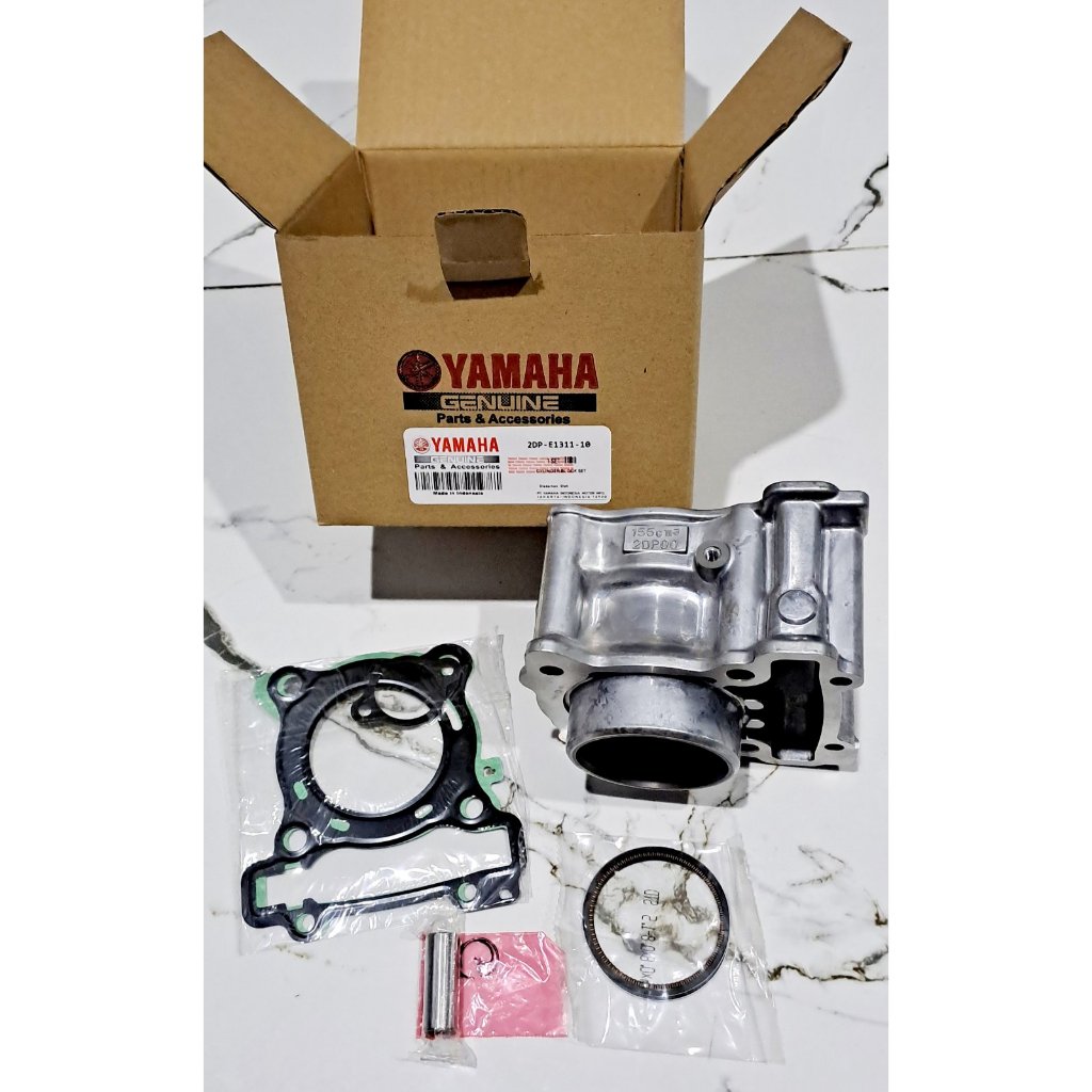 GENUINE CYLINDER BLOCK SET NMAX V1 AEROX V1 YAMAHA PARTS INDONESIA STD ...