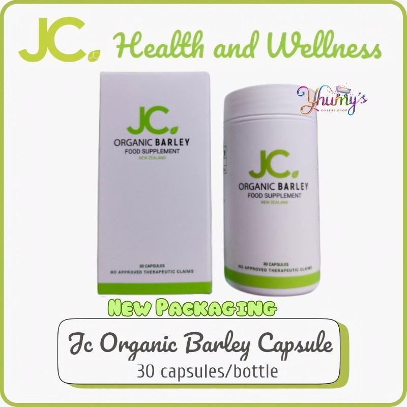 Organic BarLey Food Supplement 30 capsuLes/Bottle | New ZeaLand | Jc ...