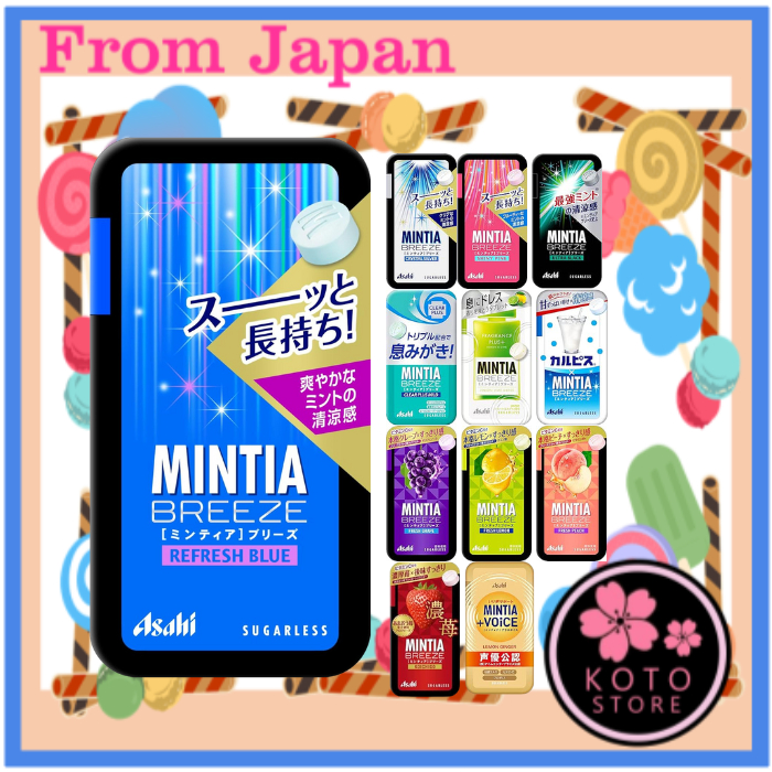 Asahi Group Foods Mintia Breeze 30 tablets Sugarless 【Direct from Japan】 | Shopee Philippines