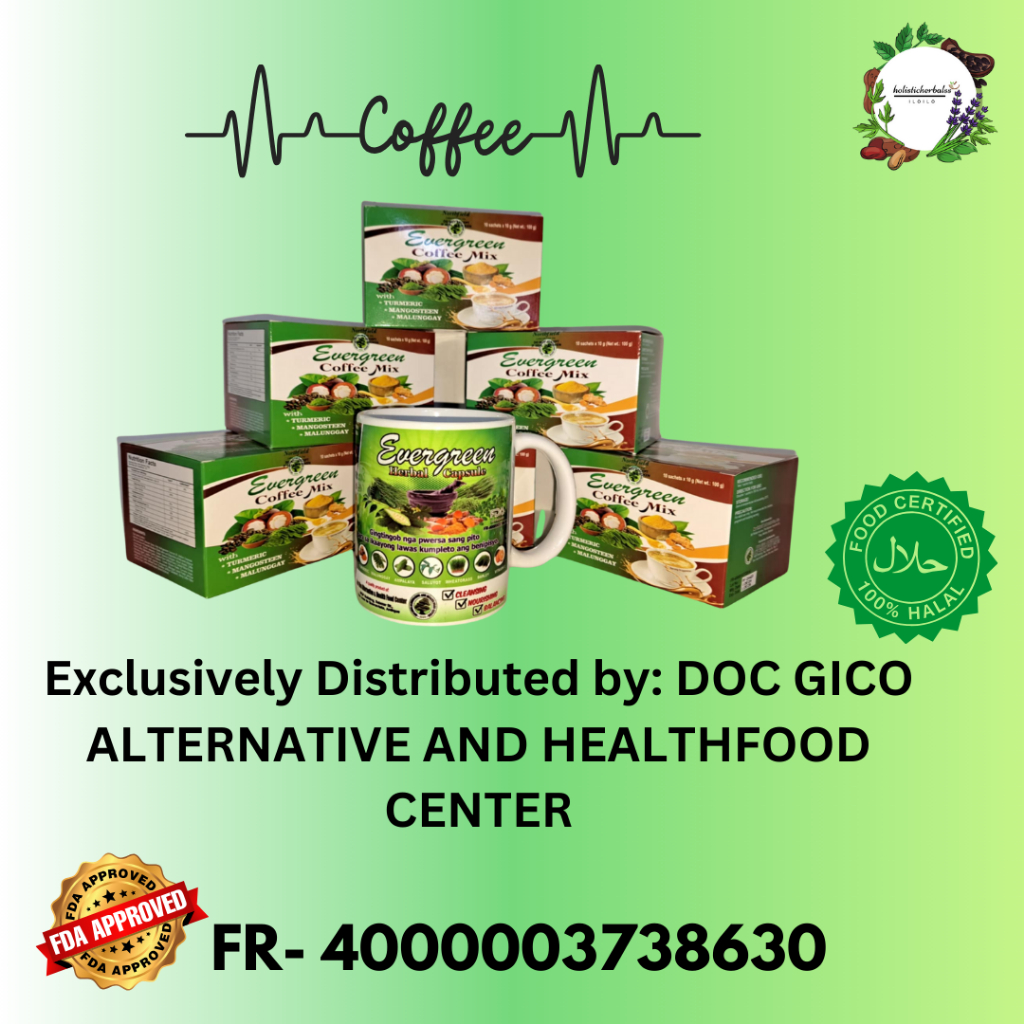 Evergreen Coffee Mix 10 Sachets in 1 box | Shopee Philippines