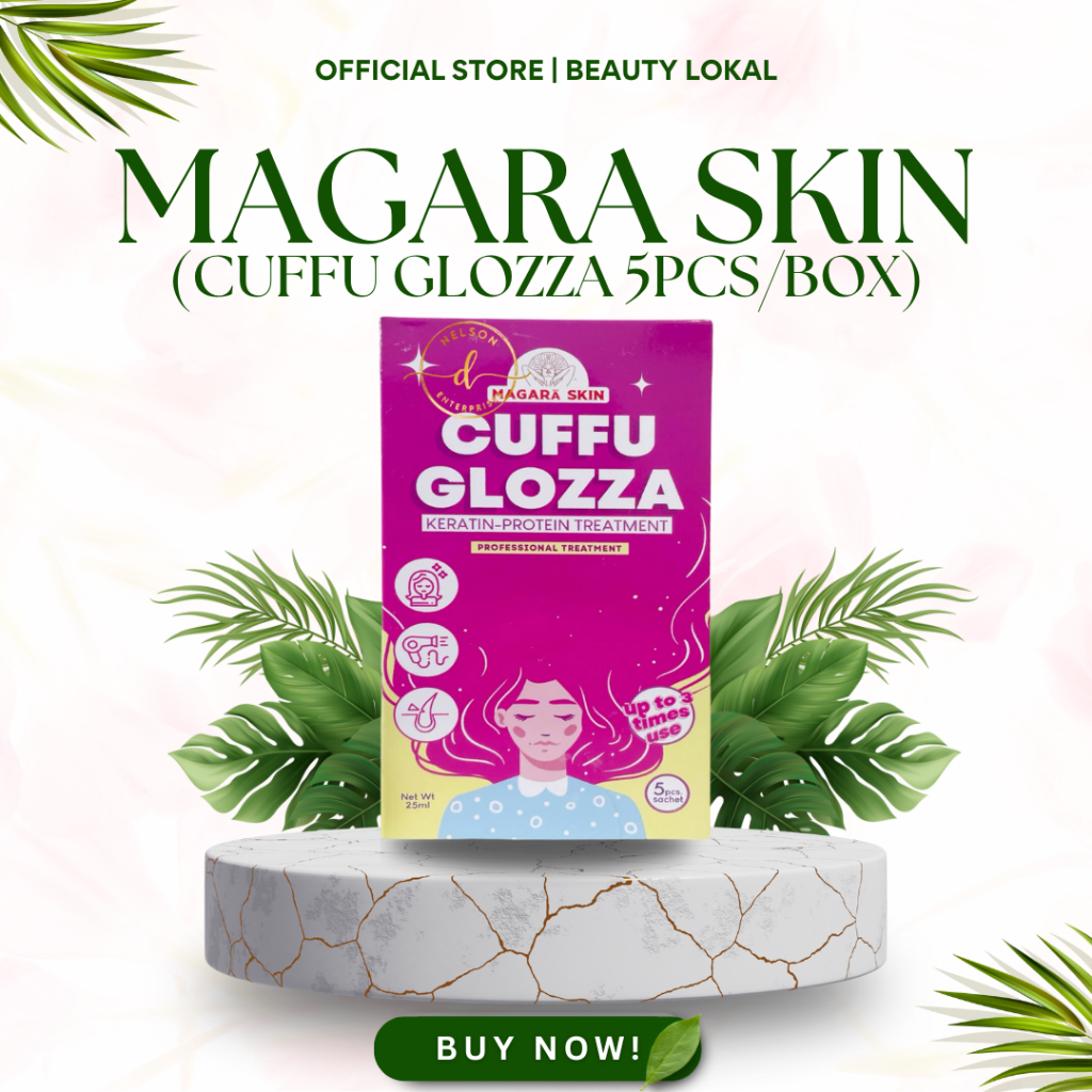 MAGARA SKIN CUFFU GLOZZA KERATIN-PROTEIN TREATMENT 5PCS/BOX | Shopee ...