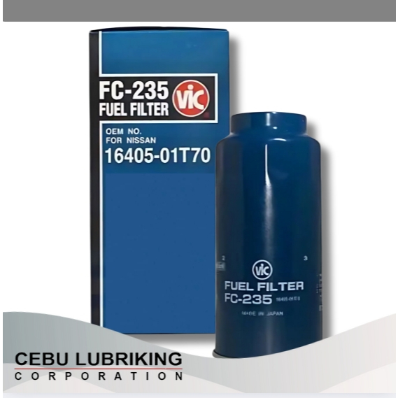 VIC FILTER FC-235 FUEL FILTER (NISSAN) | Shopee Philippines