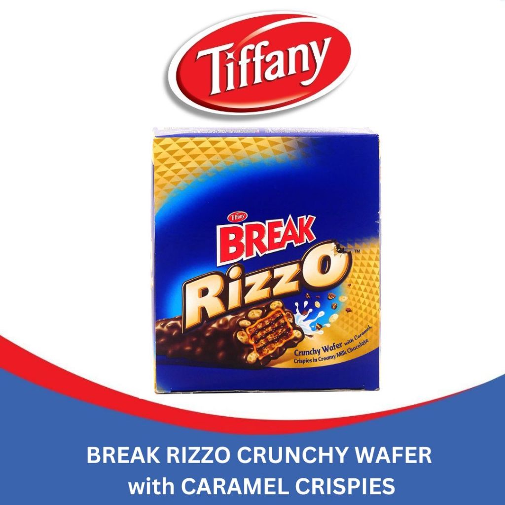 Tiffany Break Rizzo Crunchy Wafer with Caramel Crispies in Creamy Milk ...