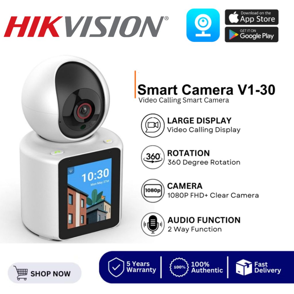 V360 Pro 1080P FHD Indoor Video Call Wireless CCTV Camera, Mobile ...