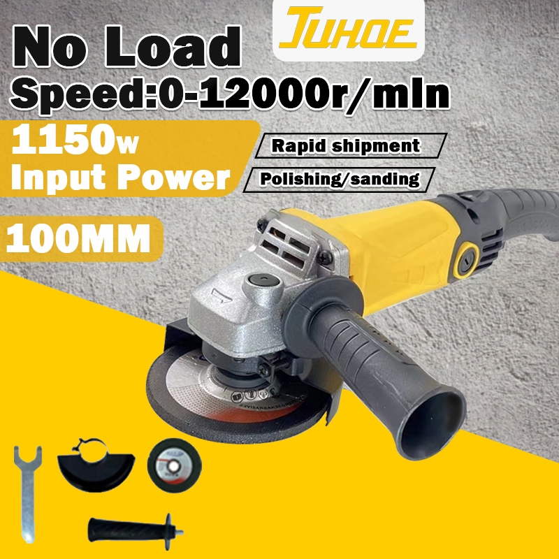 JUHOE Angle Grinder Original Powerful Durable High Power Industrial ...