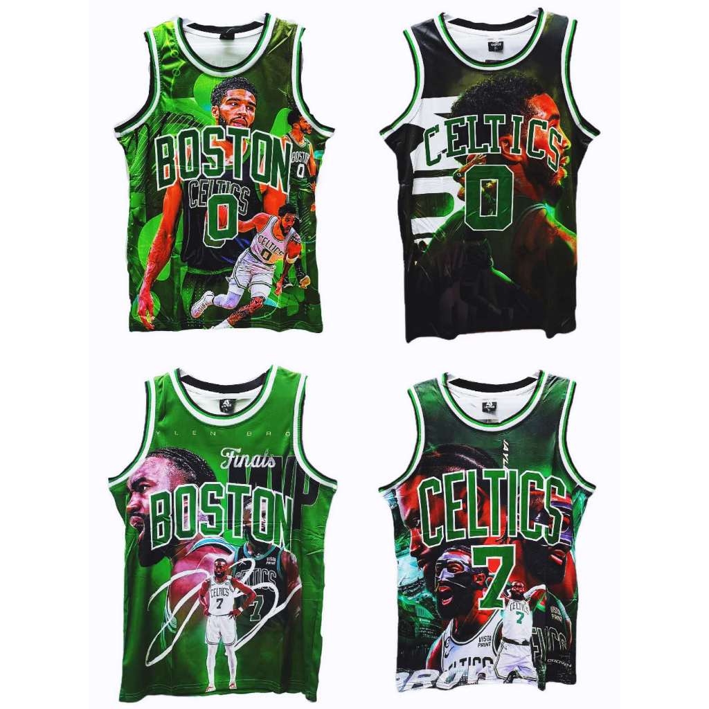 GREEN#0 #7 BASKET BALL JERSEY SANDO FULL SUBLIMATION PRINTED | Shopee ...