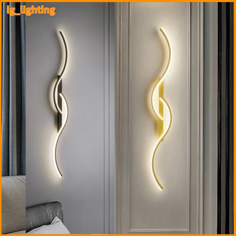 Aesthetics Wall Lamp Indoor Wall Light Living Room Background Decor ...