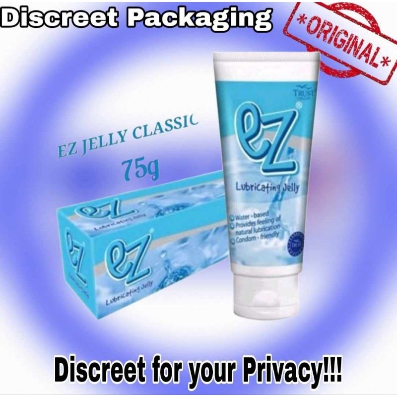 EZ Lubricanting Jelly 75g ( WATER BASED LUBRICANT) DISCREET | Shopee ...