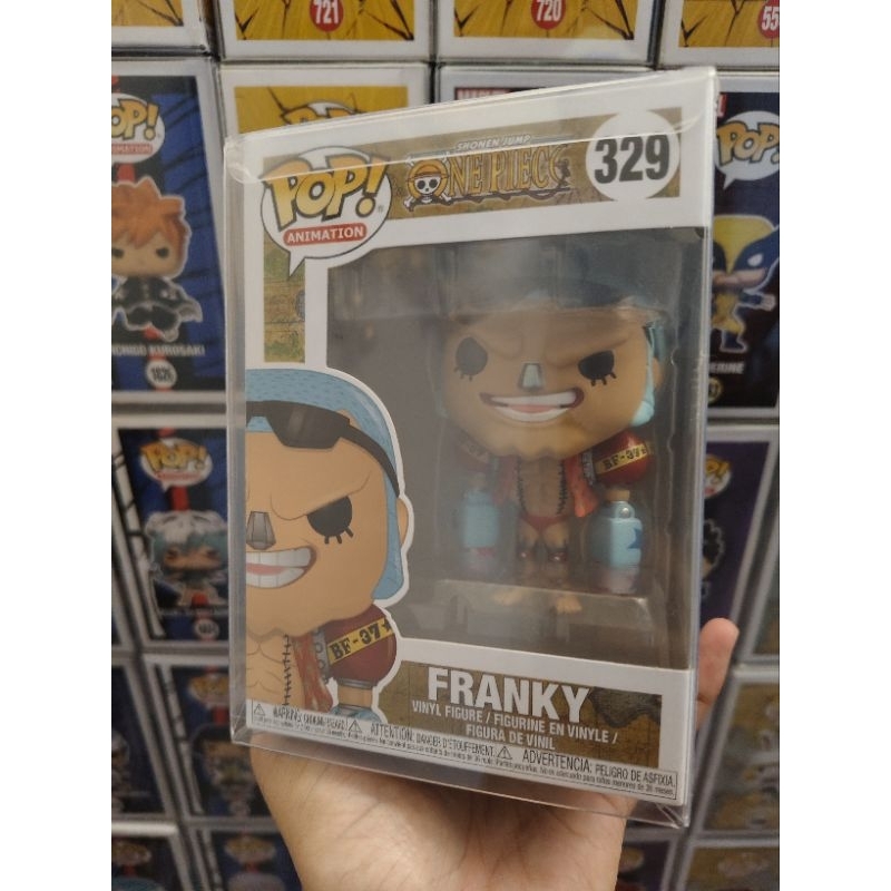 Funko POP Animation: One Piece - 329 Franky (Silver Nose) | Shopee ...