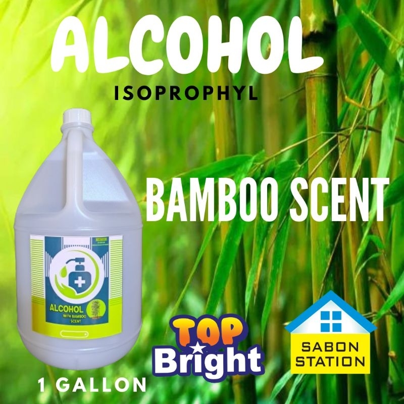 ALCOHOL TOPBRIGHT BAMBOO SCENT 3.7L | Shopee Philippines