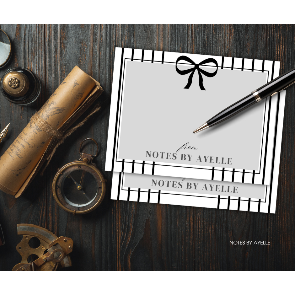 30pcs PERSONALIZED NOTE CARDS | Shopee Philippines