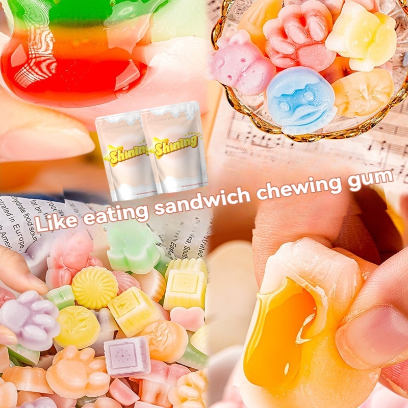 Official Original ShiningCandy Wax Bottle Candy Contains Jam-filled ...