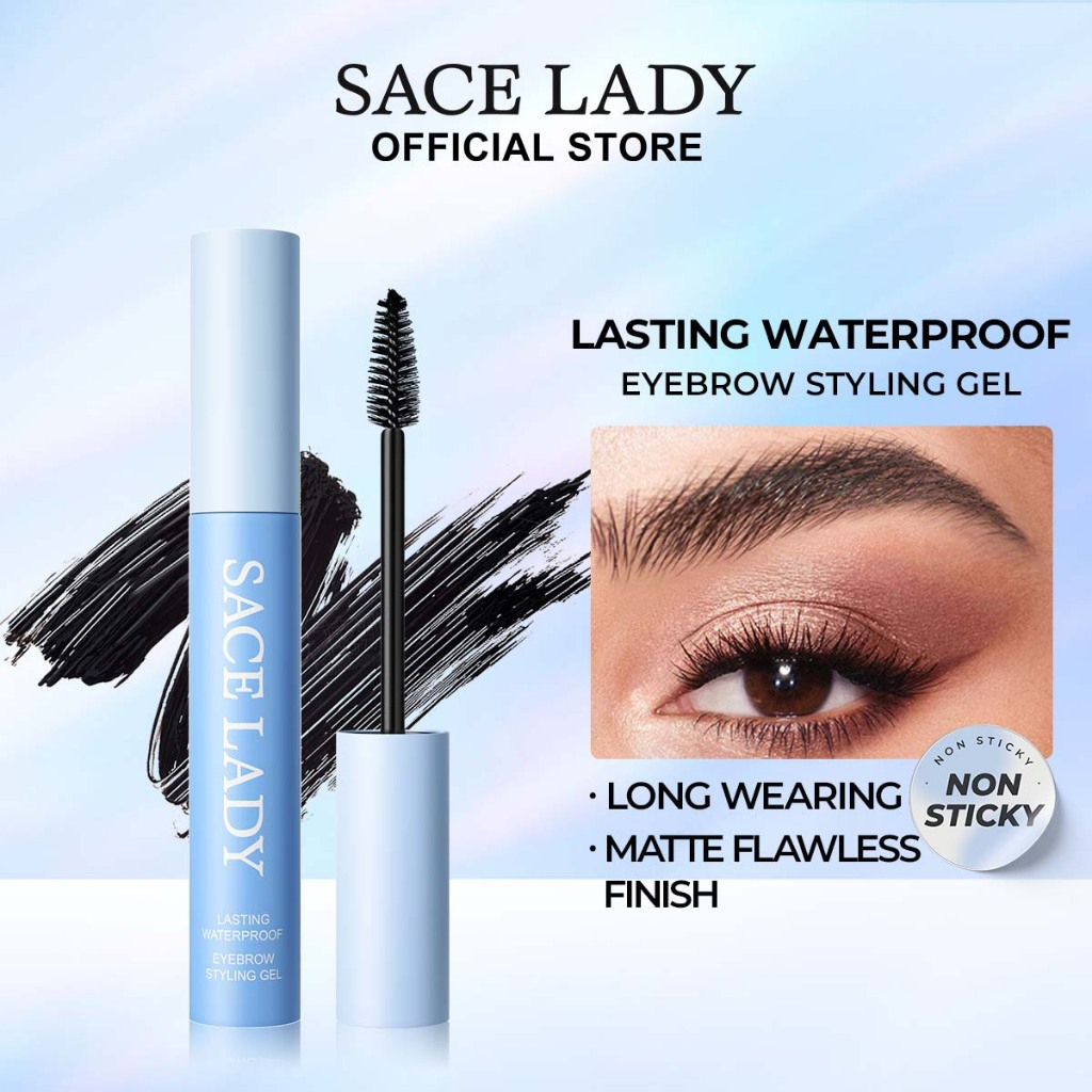 SACE LADY Eyebrow Gel Waterproof Natural Finish Long Lasting Eyebrow ...