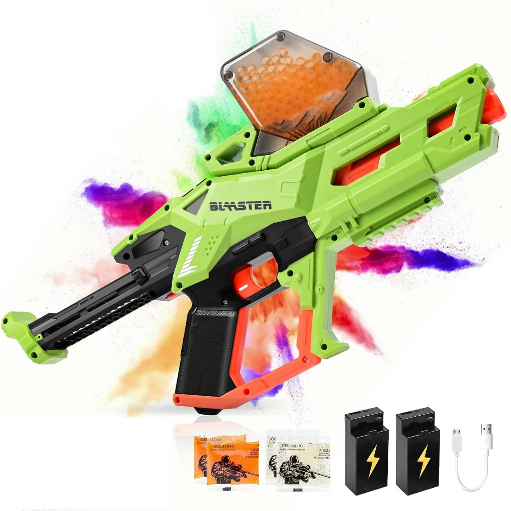 Safe gel ball launcher. Children can play with it freely, giving ...