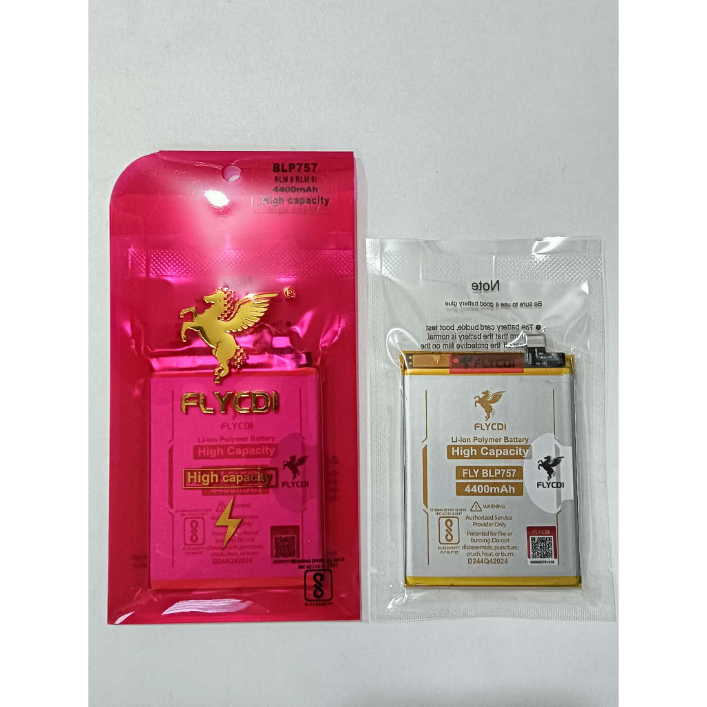 FLYCDI Realme 6 6Pro BLP757 Battery 4400mAh for Replacement | Shopee ...