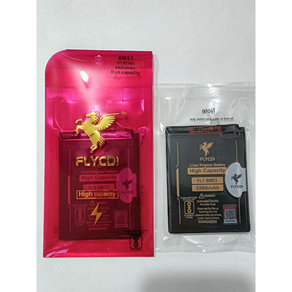 FLYCDI Xiaomi BM53 10T 10T Pro Battery 5500mAh for Replacement | Shopee ...