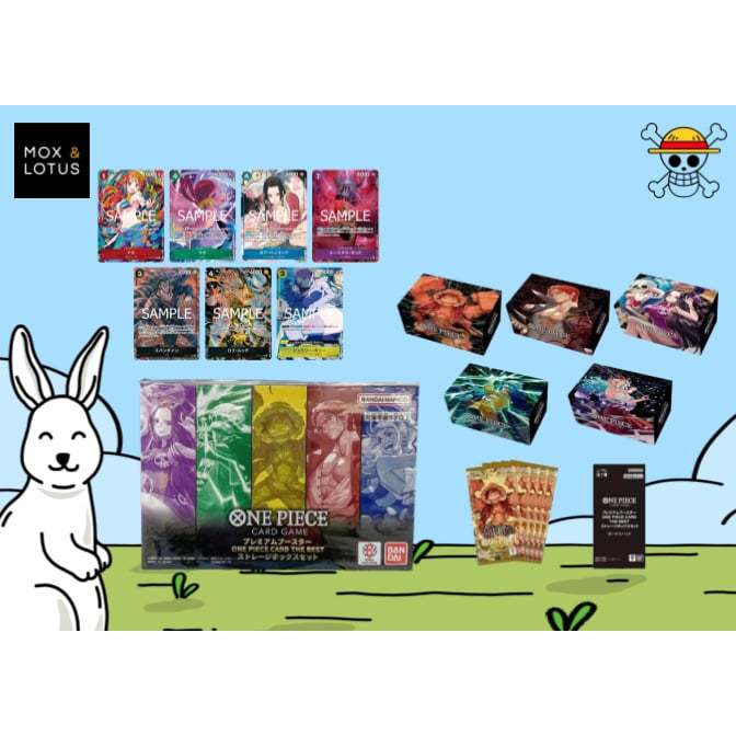 One Piece Card Game Premium Booster PRB-01 The Best Storage Box Set ...