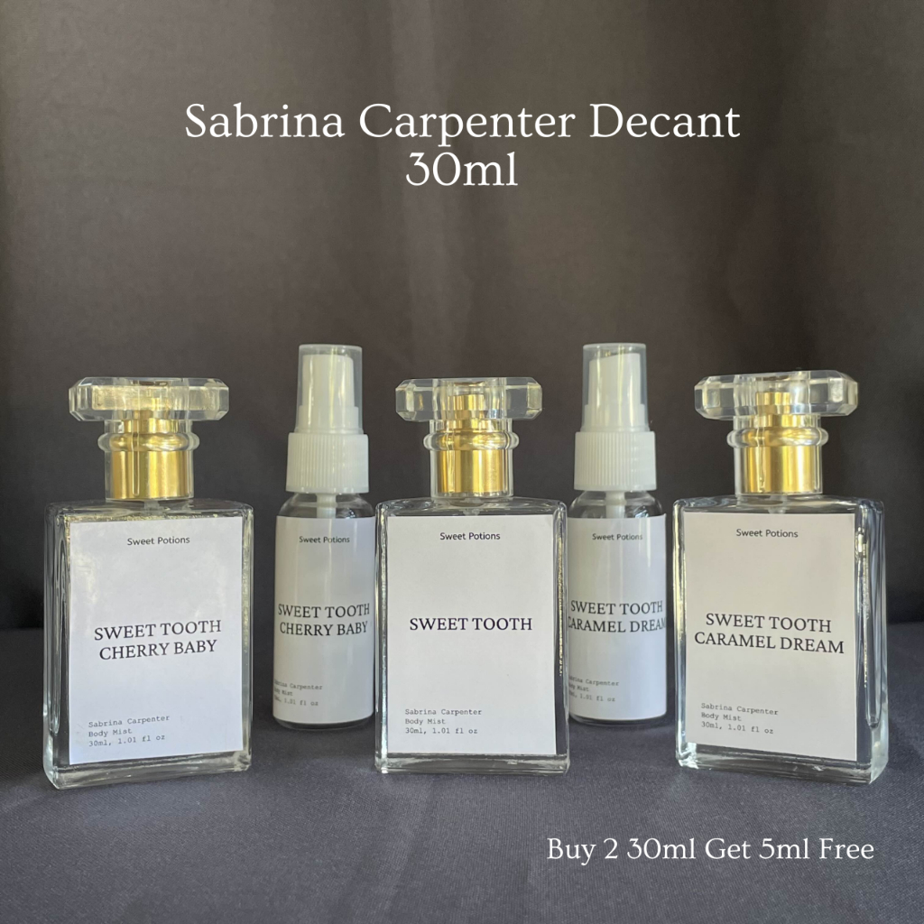 SWEET POTIONS - AUTHENTIC SABRINA CARPENTNER BODY MIST 30ml & 50ml ...