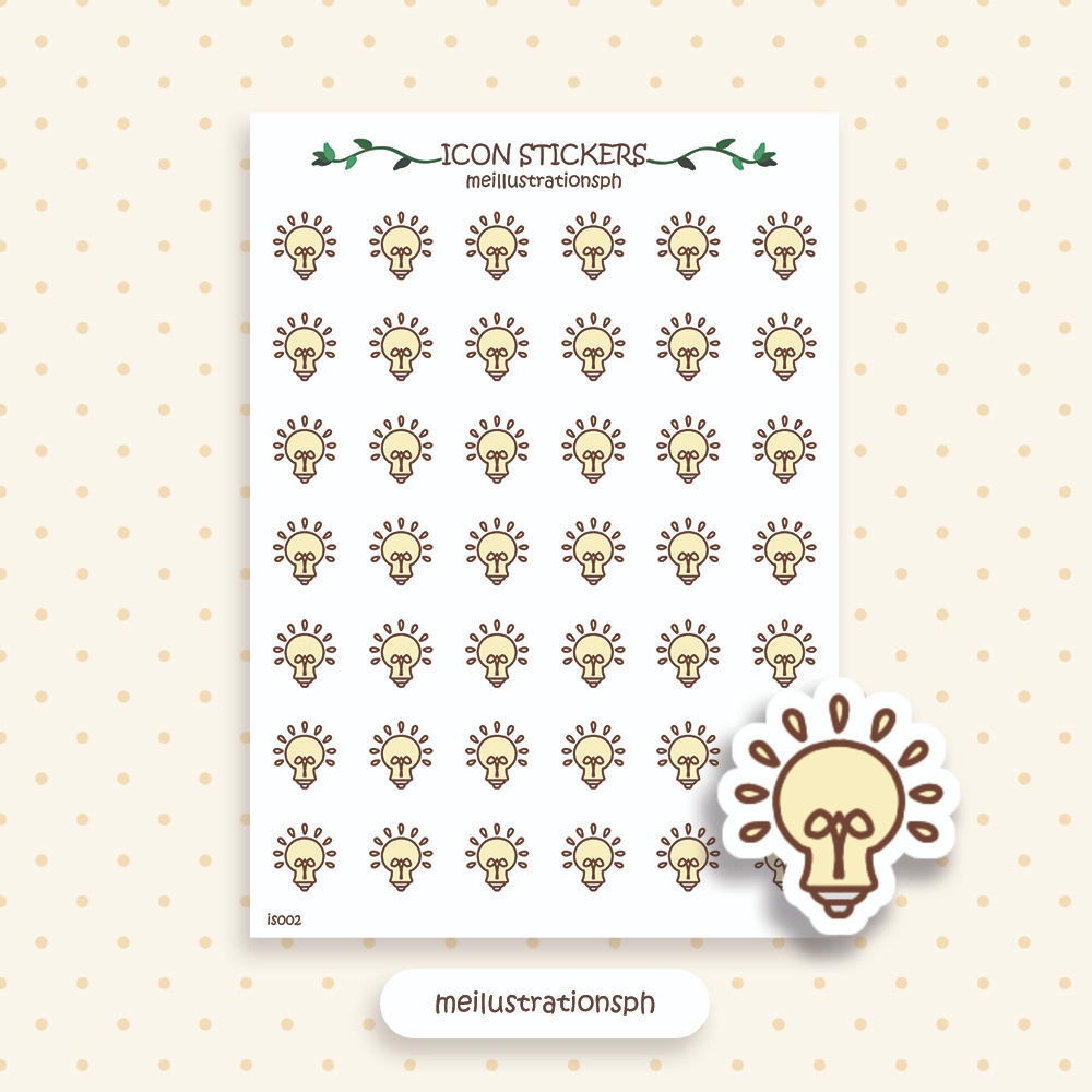 Electricity Bill | Mini Icon Stickers | Functional Planner and Journal ...