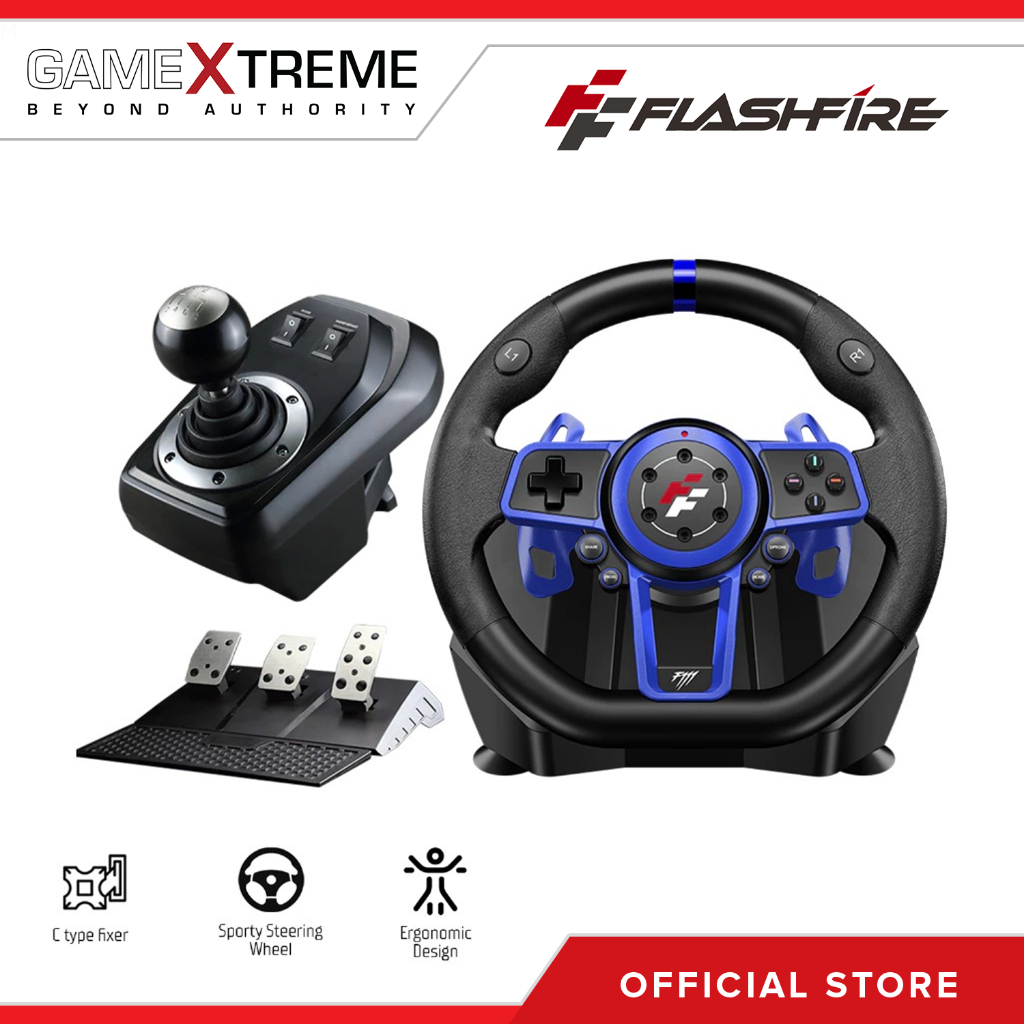 FlashFire Suzuka Premium Racing Wheel For NSW PS4 PS5 PC | Shopee ...