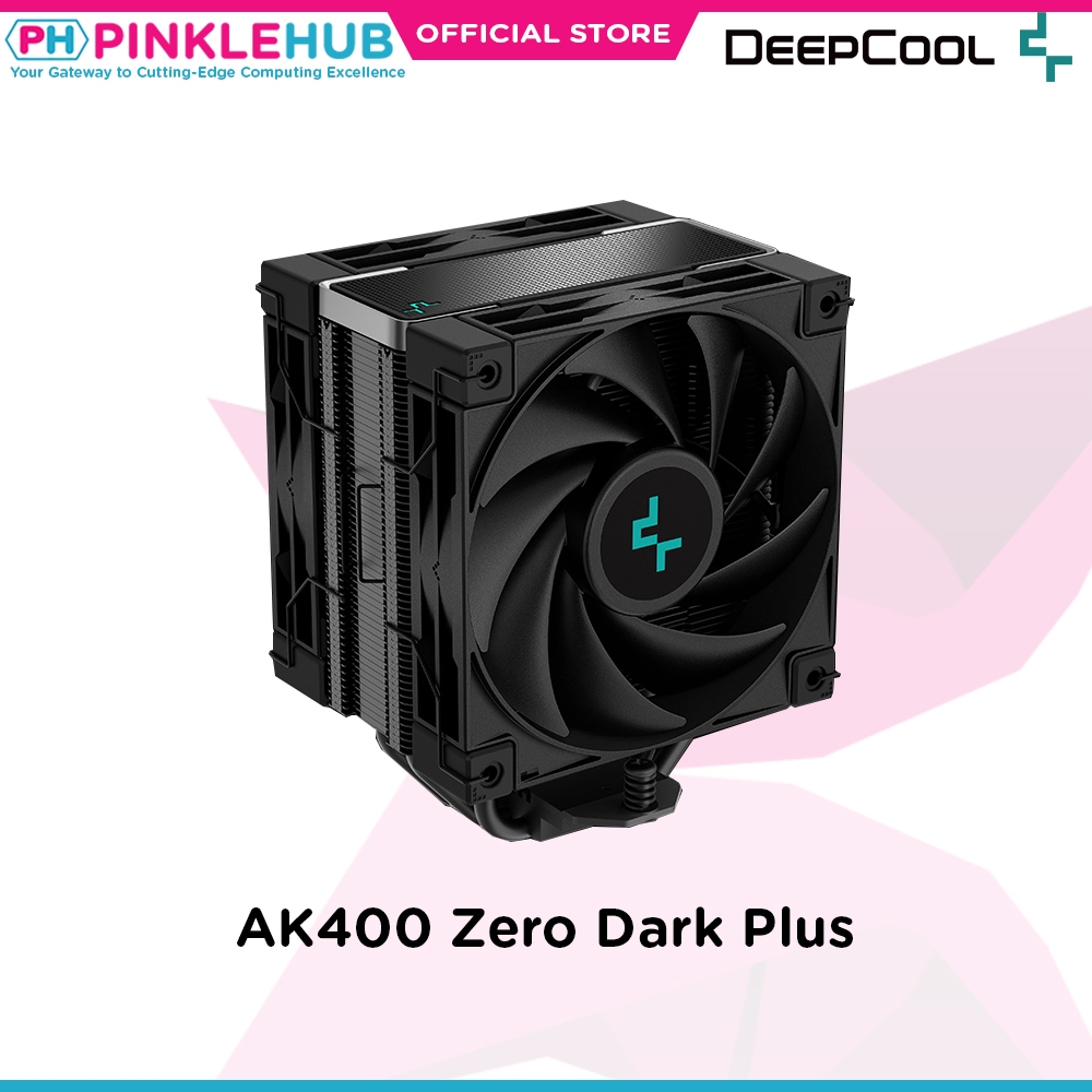 DEEPCOOL AK400 ZERO DARK PLUS CPU cooler | Shopee Philippines